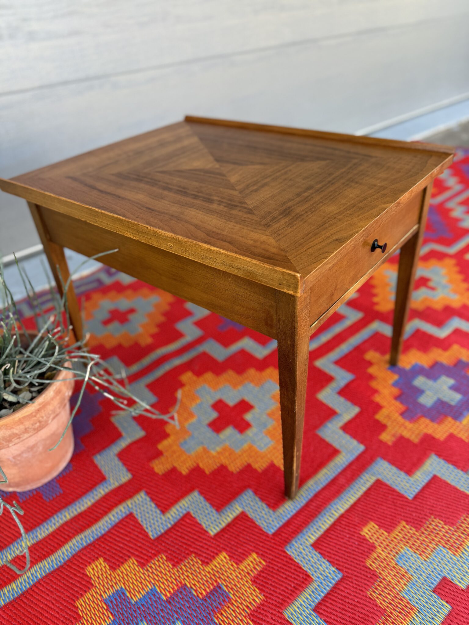 Walnut Side Table - Renewed Perspective